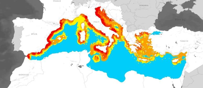 Overfishing Meditteranean Sea Map - Ocean2070